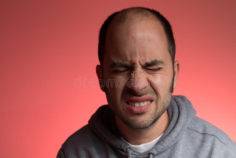 Man with Frustrated Expression Stock Image - Image of upset, disbelief ...