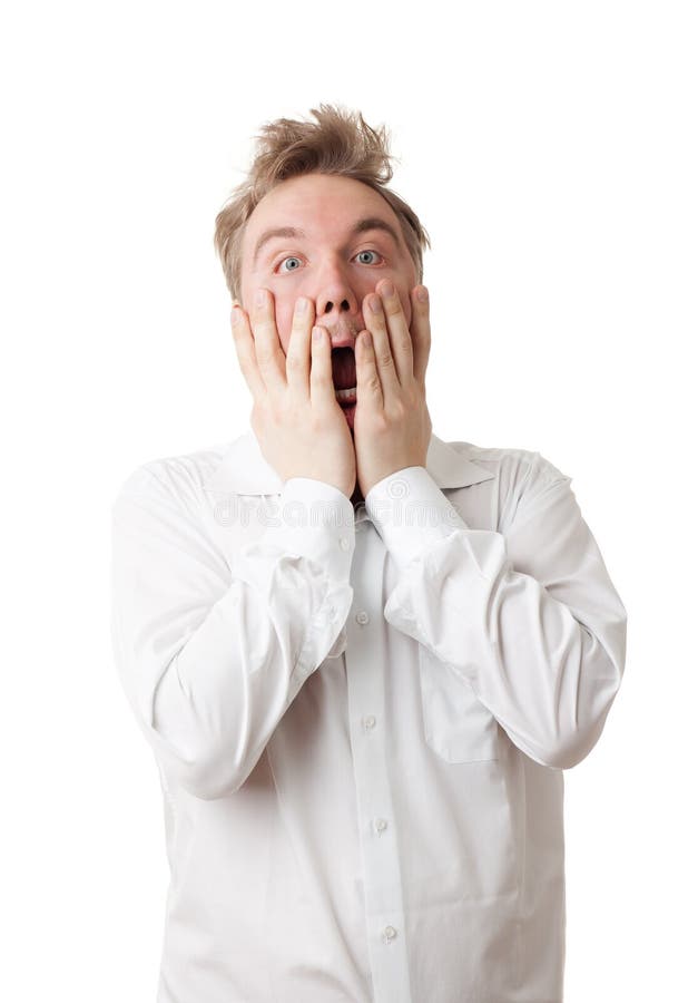 Man in Frustration, Anger and Screaming Stock Photo - Image of horror ...