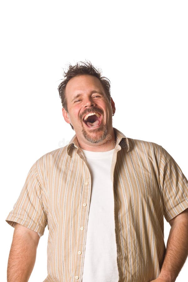 Man with fun expression stock image. Image of human, face - 5499299