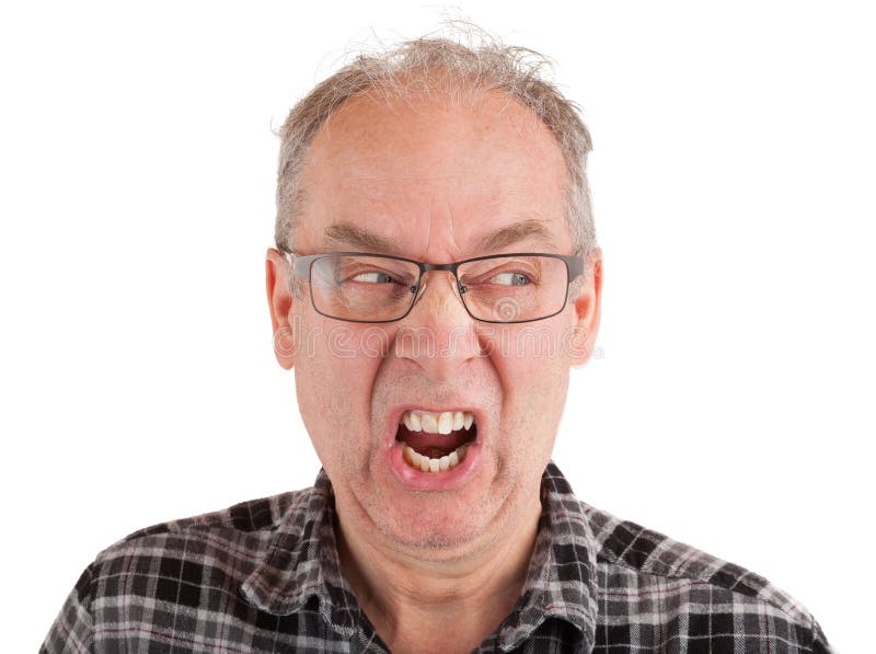 Man Enraged about Something Stock Image - Image of eyes, angry: 13692569