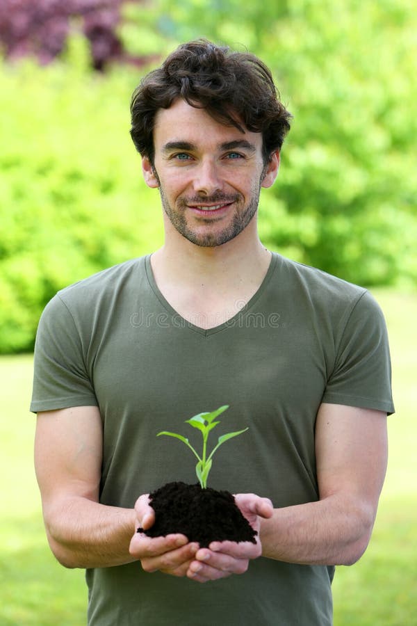 Man gardening stock photo. Image of development, horticulture - 34042072