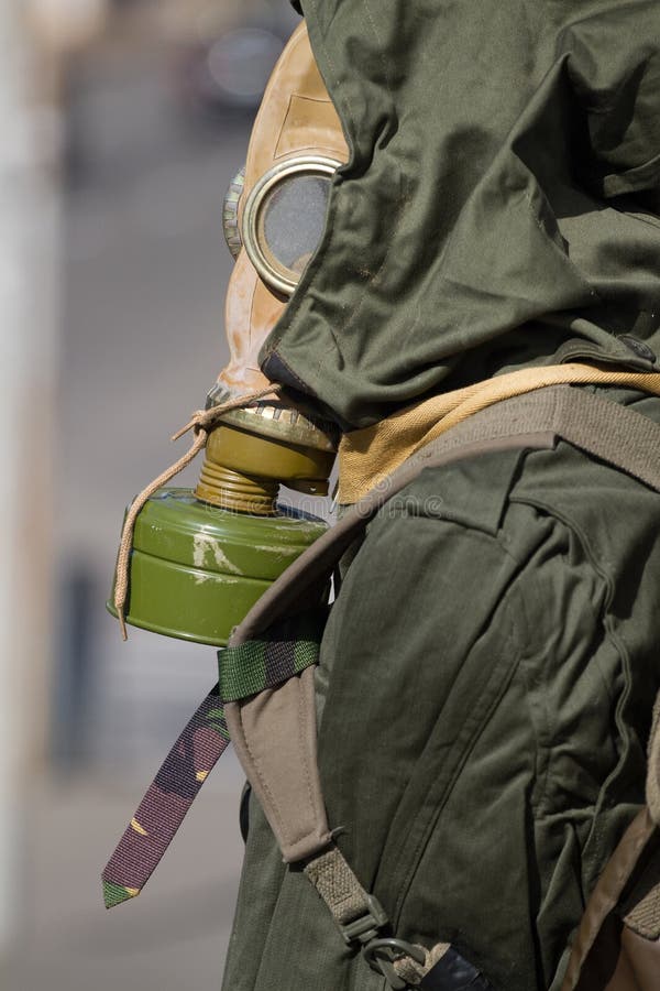 Man in gas mask stock photo. Image of protective, force - 23236216