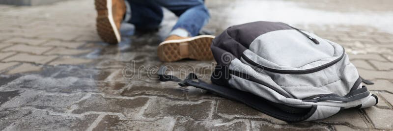 469 Backpack Falling Man Stock Photos - Free & Royalty-Free Stock ...