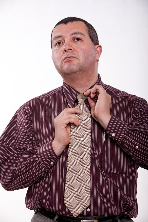 Man getting dressed stock image. Image of adult, business - 15596525