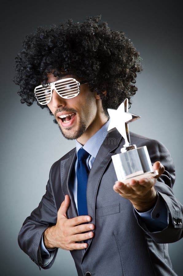 Man getting his star stock image. Image of performing - 40291069
