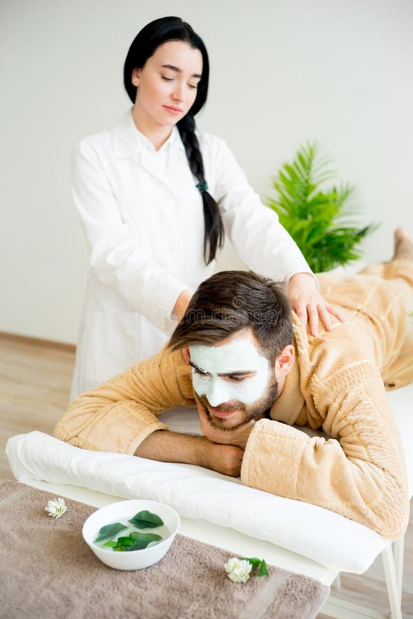 Man getting a massage stock photo. Image of body, relaxing - 97028688