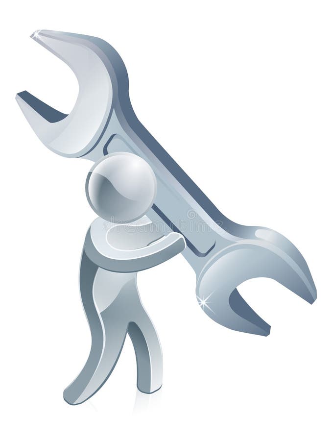 Man Spanner Stock Illustrations – 8,696 Man Spanner Stock Illustrations ...