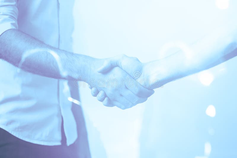 Friendly Handshake at Business Meeting Stock Photo - Image of ...