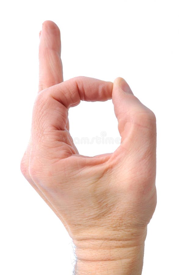 Man Giving OK Sign stock image. Image of sport, okay - 13488525
