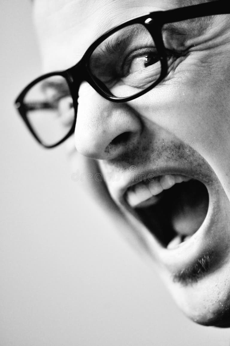 Man Outraged Mad Shouting Screaming Yelling Stock Photos - Free ...