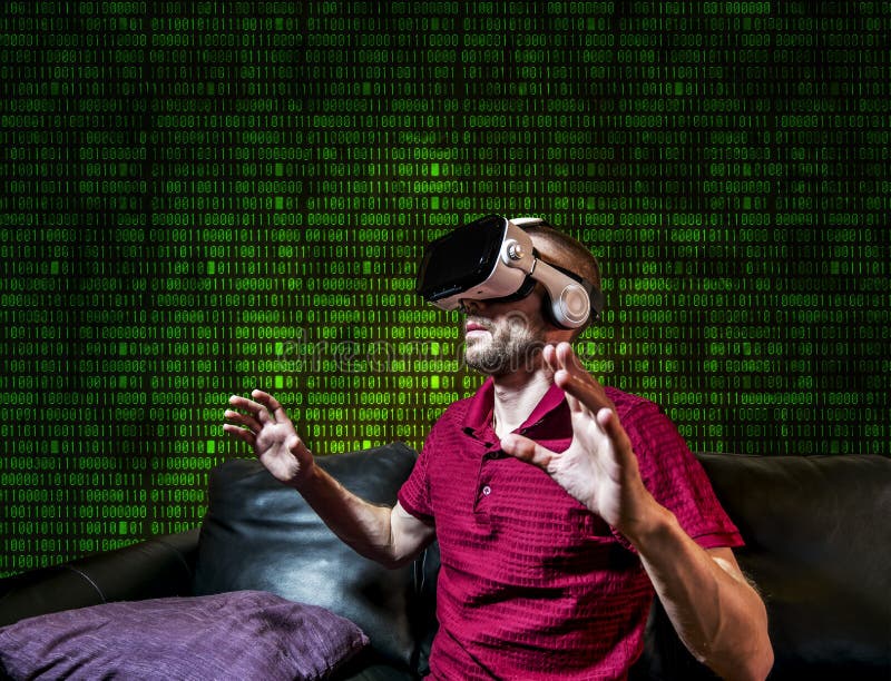 Matrix on glasses stock image. Image of number, medical - 45488307