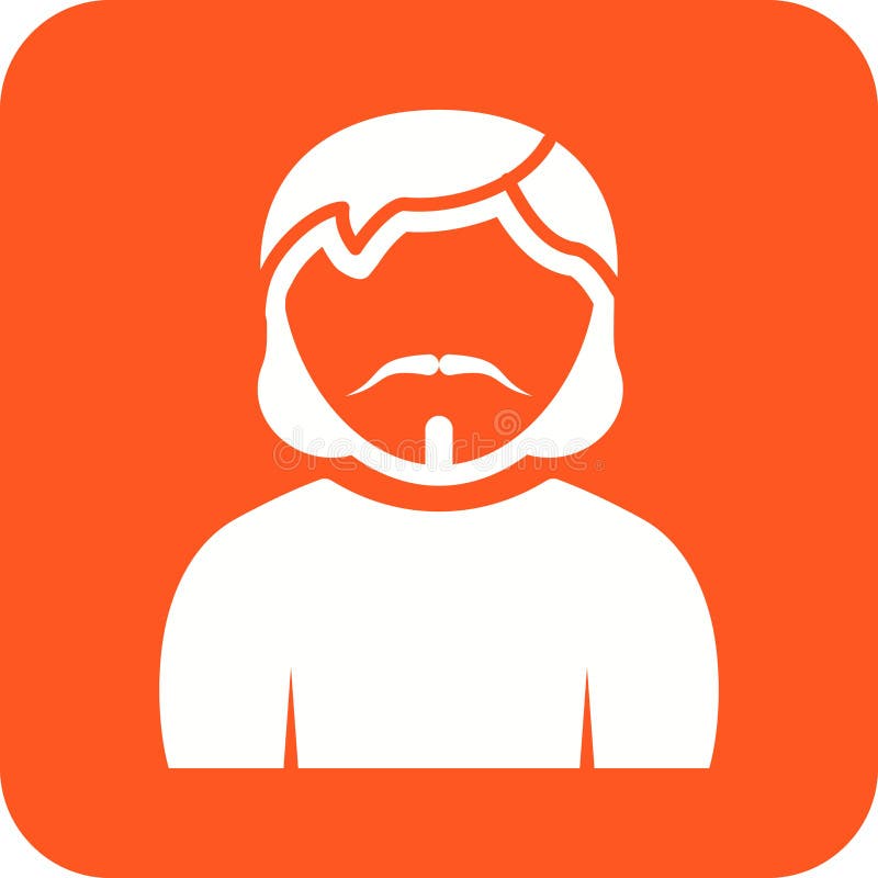 Man in Goatee stock vector. Illustration of looking - 100167967