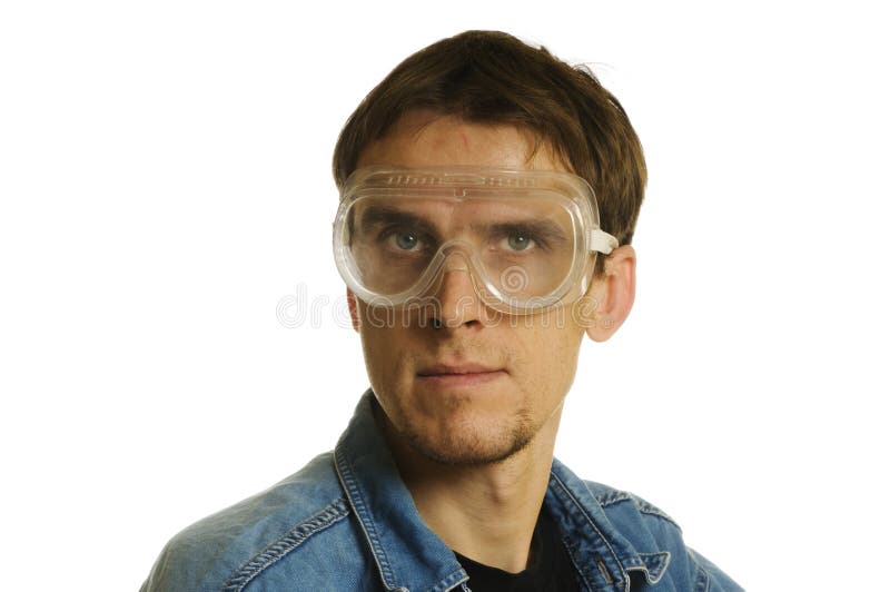 Man with Mask and Thermometer Stock Photo - Image of influenza ...