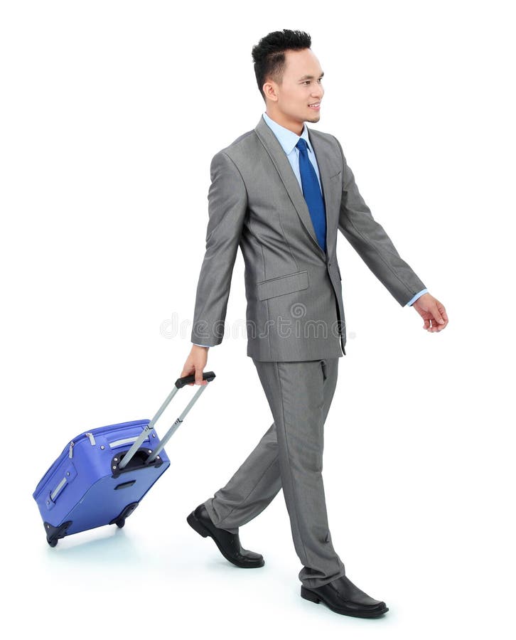 Man Going on a Business Trip Stock Photo - Image of asian, destination ...