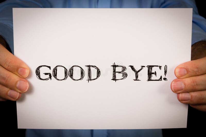 Goodbye Carton Stock Photos - Free & Royalty-Free Stock Photos from ...