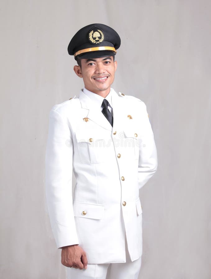 Man with Government Uniform Stock Image - Image of asian, officer: 50746445