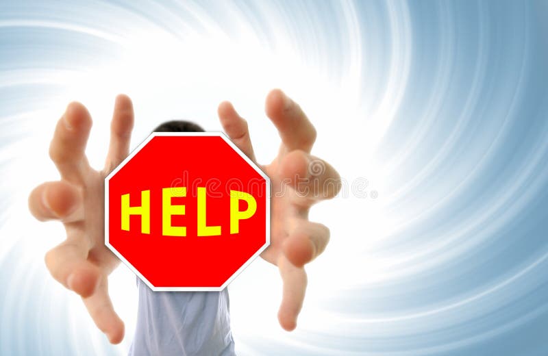 Help Me! Written on the Child S Hand Stock Image - Image of hand ...