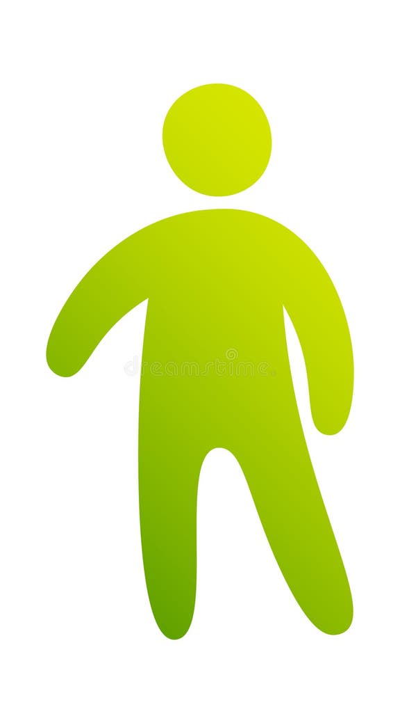 Man Gradient Character stock vector. Illustration of gradient - 277952289