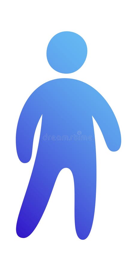 Man Gradient Character stock vector. Illustration of cartoon - 277952380