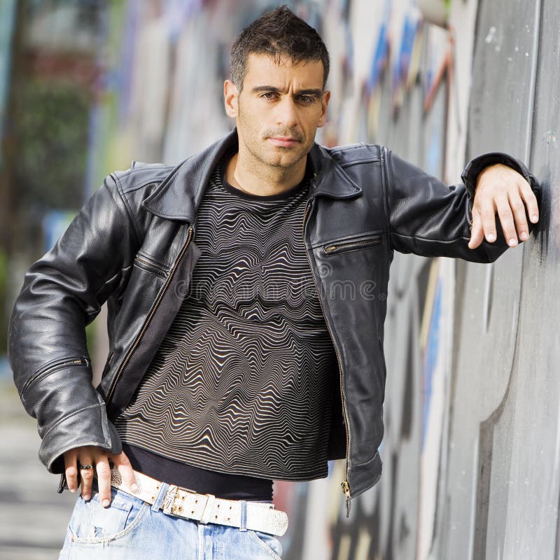 Menacing Man stock photo. Image of anger, person, hoodlum - 7497954