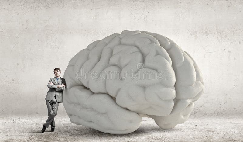 Man of great mind stock image. Image of education, male - 57780137