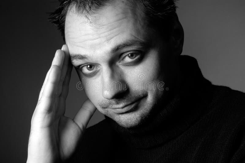 Man: grin II stock image. Image of portrait, males, people - 174291