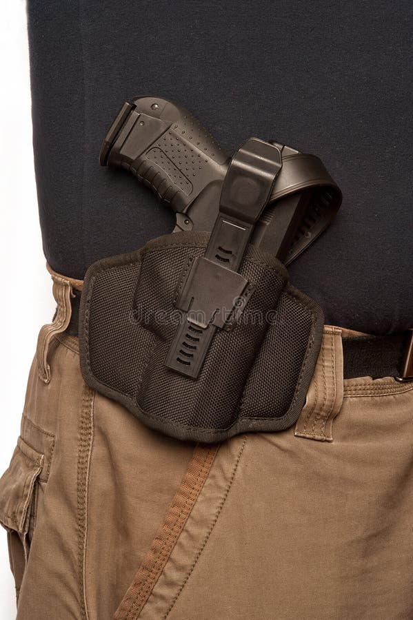Man with gun stock image. Image of surveillance, protect - 17166603