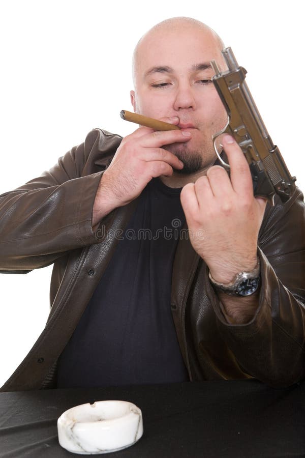 Man With Gun Picture. Image: 6831836