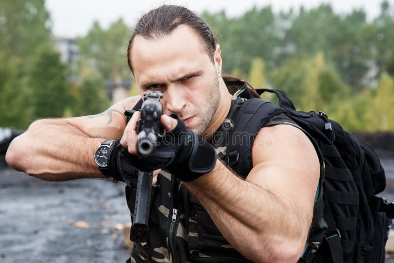 Muscular Swat Stock Photos - Free & Royalty-Free Stock Photos from ...