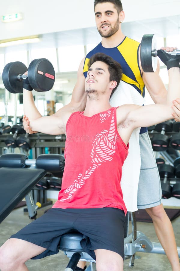 Man at the gym stock photo. Image of caucasian, muscular - 39731852