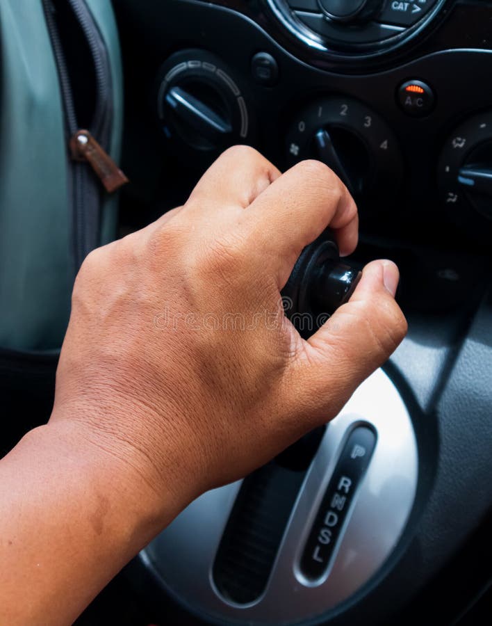 Auto gear shifter stock photo. Image of automobile, panel - 26323132