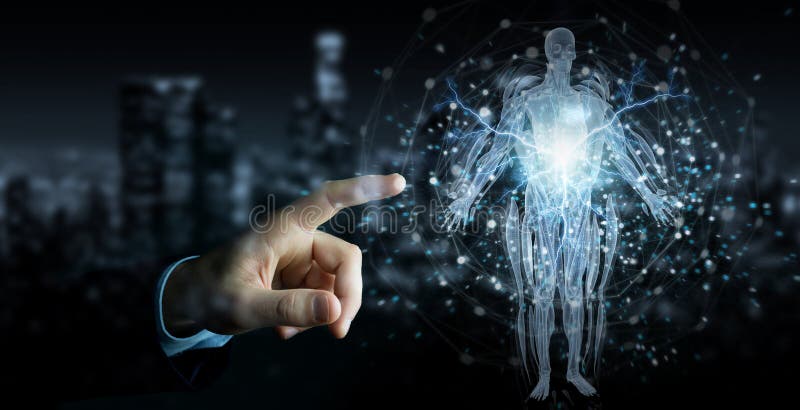 159 Human Holographic Skeleton Stock Photos - Free & Royalty-Free Stock ...