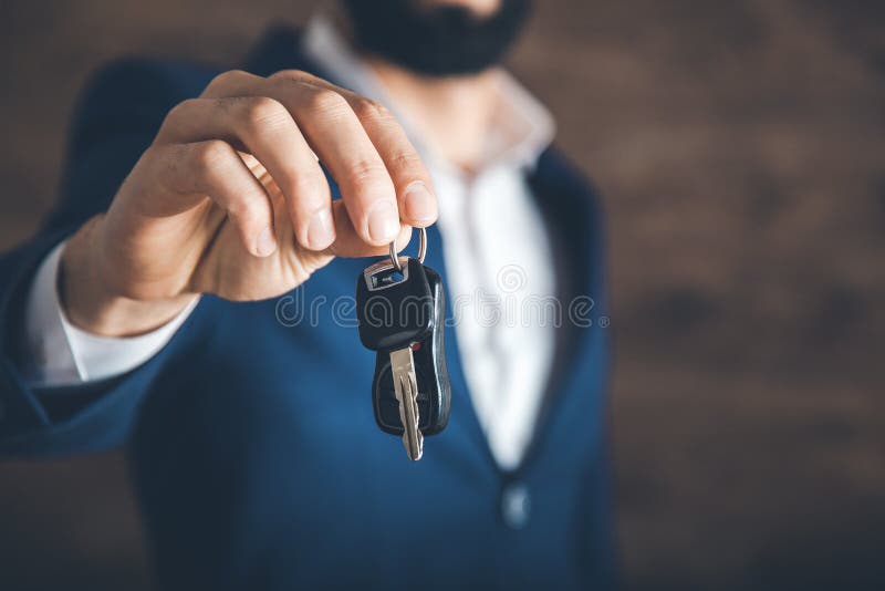 Man hand car key stock photo. Image of business, smile - 211559000