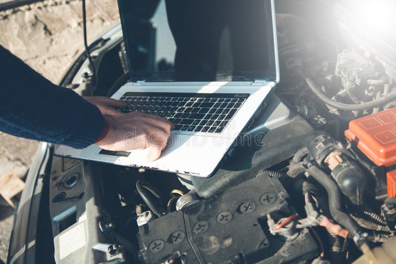 Hand on Computer Mouse in Coffee Shop Stock Image - Image of digital ...