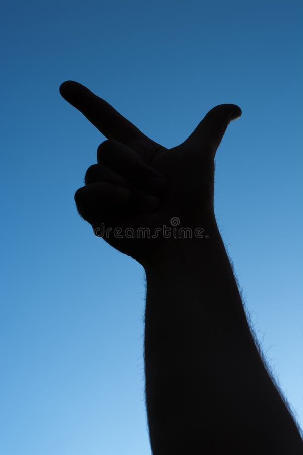 Man Hand Counting Number Two Stock Image - Image of hand, gesture: 41076649