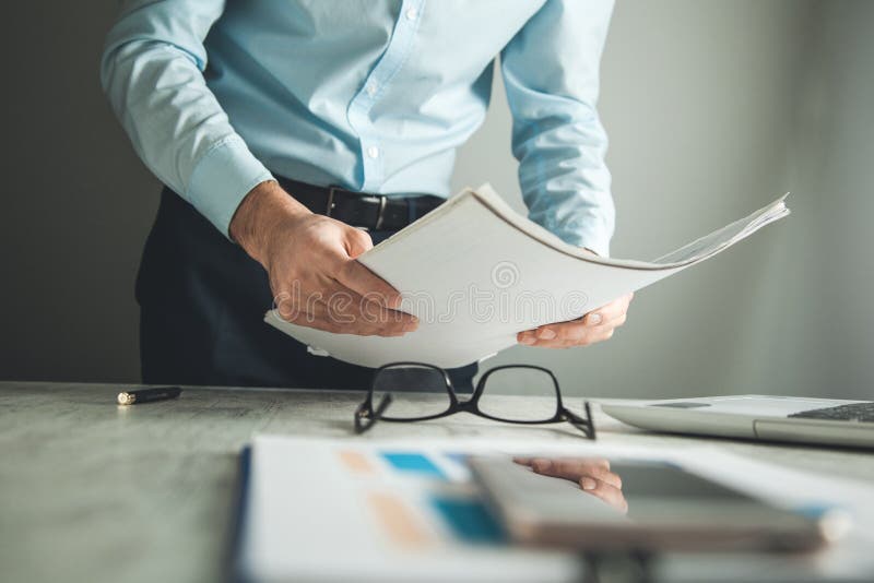 Man Hand Document with Keyboard Stock Photo - Image of document, busy ...