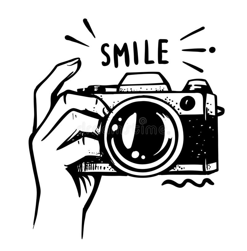 Hand Holding Camera Stock Illustrations – 6,032 Hand Holding Camera ...
