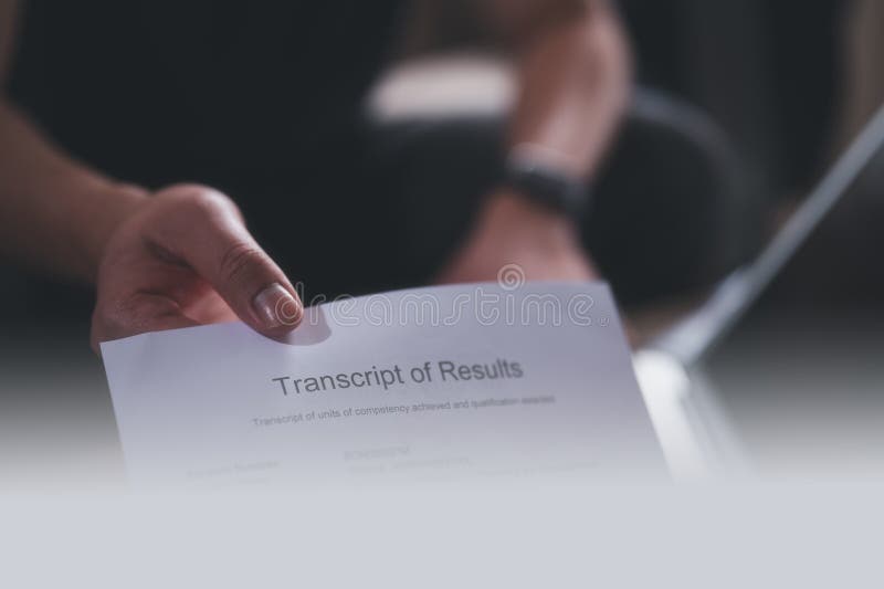 Man Hand Holding or Handing Over Document Stock Photo - Image of ...