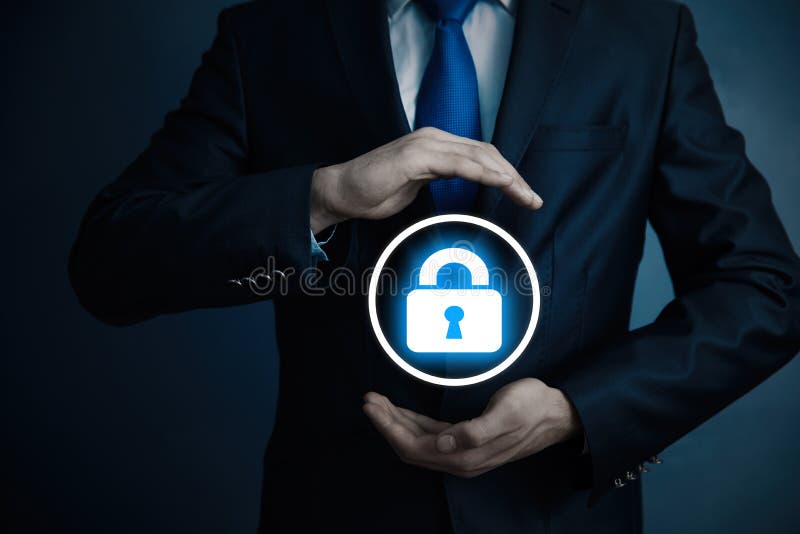 Man hand holding lock stock image. Image of holding - 185072033