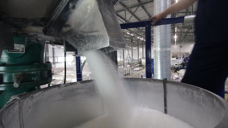 Man Hand Holding PP Pet POLYPROPYLENE Chips Semi Dull, PET Chips ...