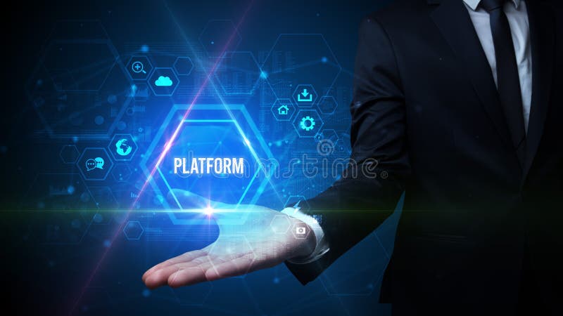 Man Hand Holding Social Inscription Stock Image - Image of social ...