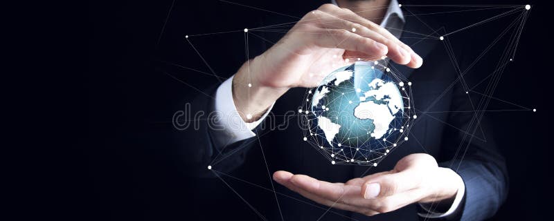Man Hand Holding Virtual Sphere Globe Stock Photo - Image of ... Man Hand Holding Virtual Sphere Globe Stock Photo - Image of ...