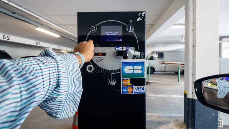 Inserting the ticket stock photo. Image of city, people - 28438