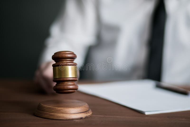 Man Hand Judge with Document Stock Photo - Image of court, hand: 193983674