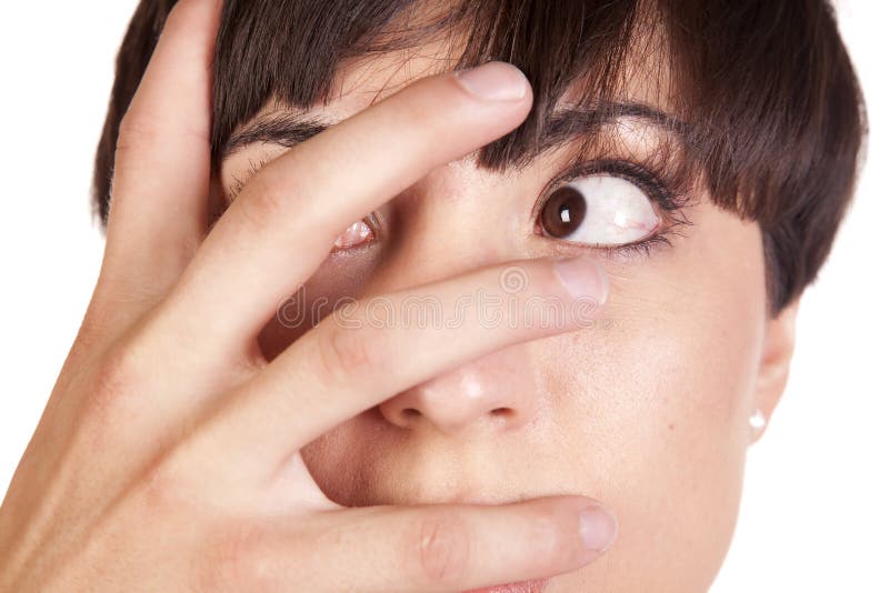 Woman Hand Over Mouth Picture. Image: 18501135