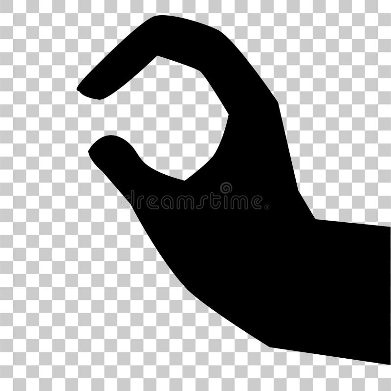 Man Hand - Picking / Giving / Holding Something, At Transparent Effect ...