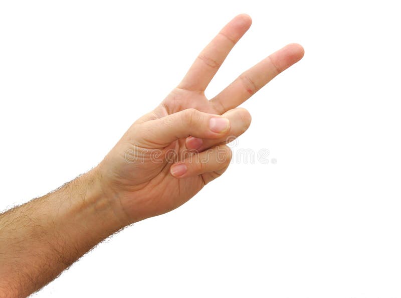 Man Hand Showing Index and Little Finger Stock Image - Image of express ... Man Hand Showing Index and Little Finger Stock Image - Image of express ...