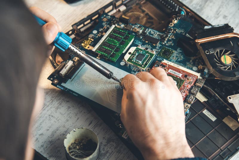 Man hand processor stock image. Image of tool, hand - 199461389