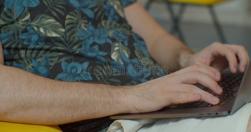 Man Coding Html And Programming On Screen Monitors Development Web Developer Stock Image