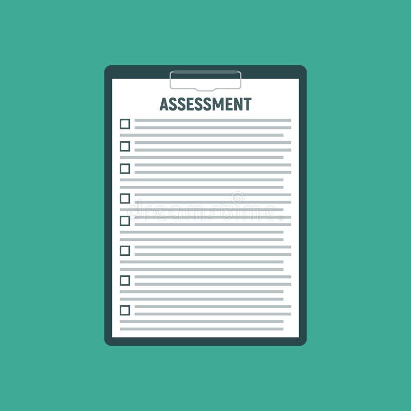 Man Hands Holding Clipboard Checklist with Assessment. Paperwork ...